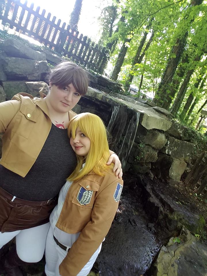 Ymir And Krista By Sweetypea0725 On Deviantart
