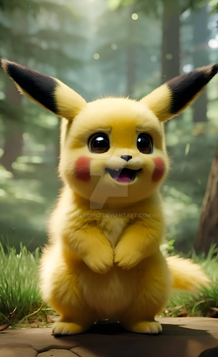 Realistic Furry Pikachu3ai Image By Greybonz On Deviantart