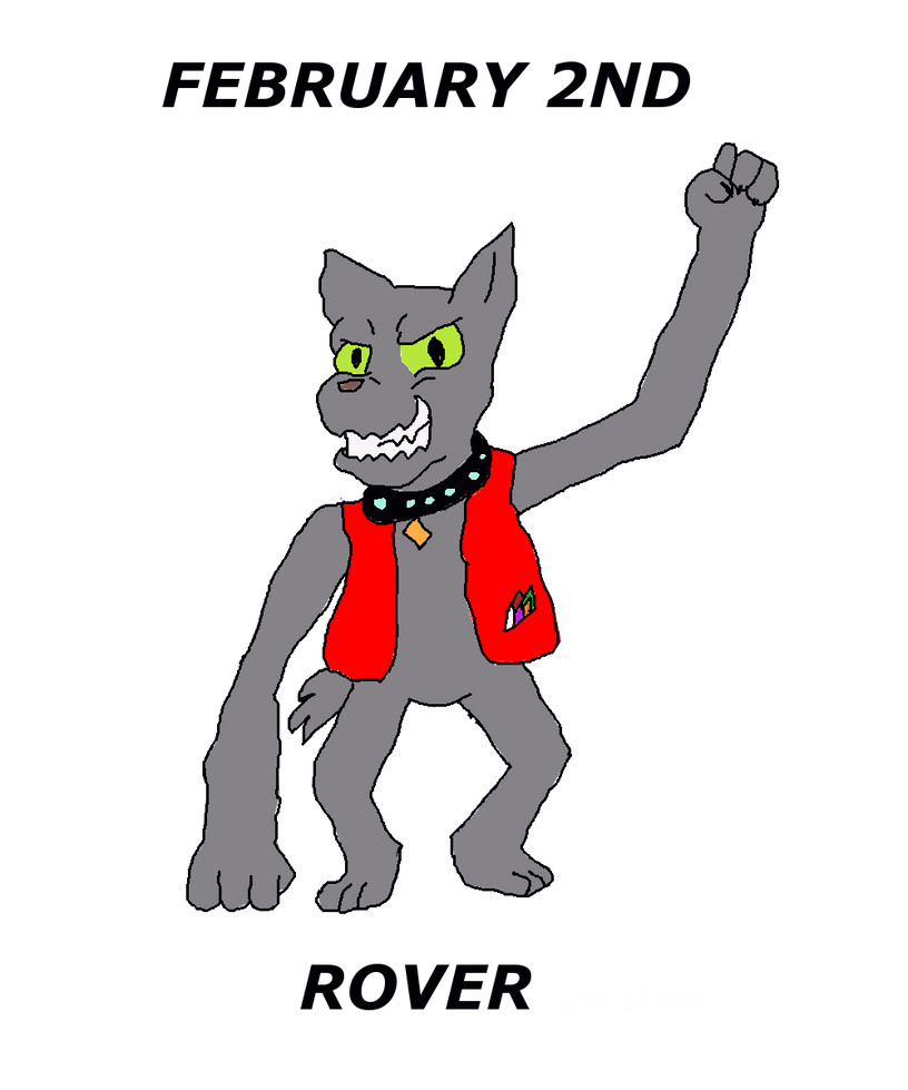 Draw And Mlp Character 033 Of 366 Rover By Eunos On Deviantart