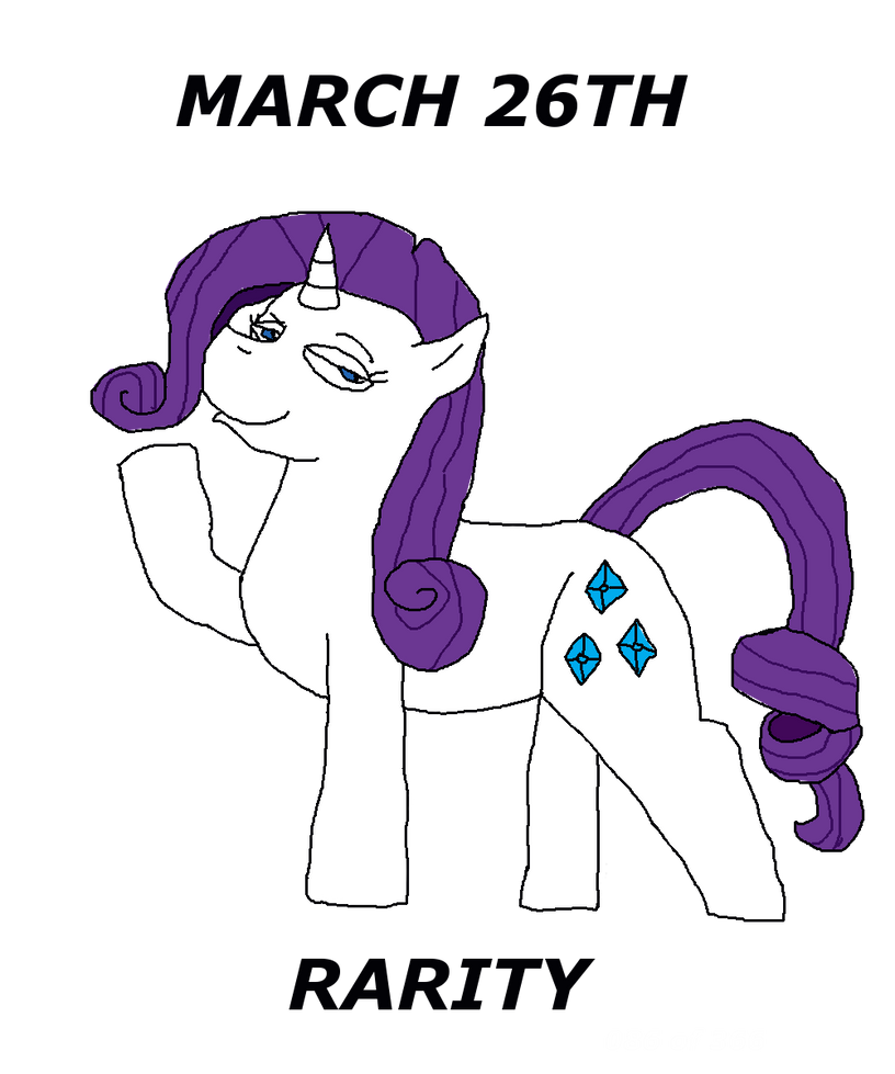 Draw An Mlp Character 086 Of 366 Rarity By Eunos On Deviantart