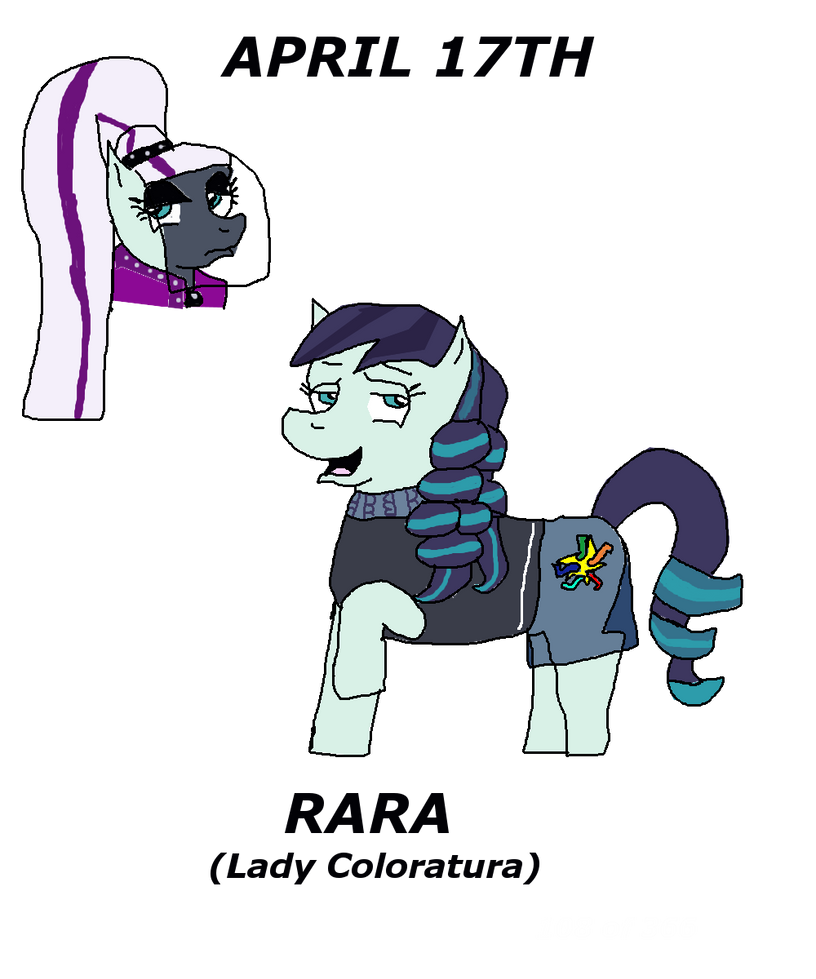 Draw An Mlp Character 108 Of 366 Rara By Eunos On Deviantart