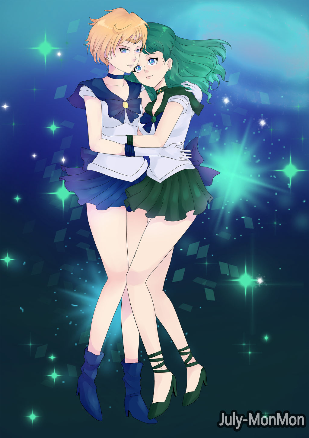 Uranus X Neptune By July Monmon On Deviantart