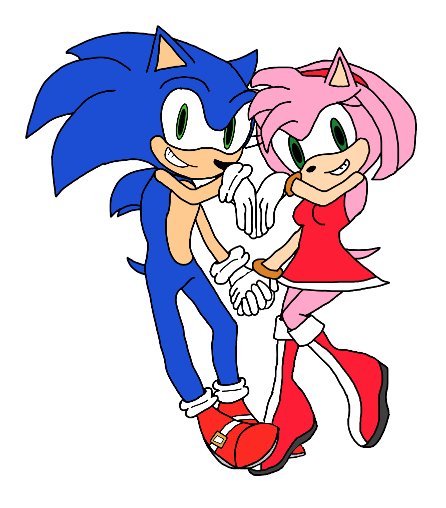 Sonic X Amy By Marioxizzyxsonic On Deviantart
