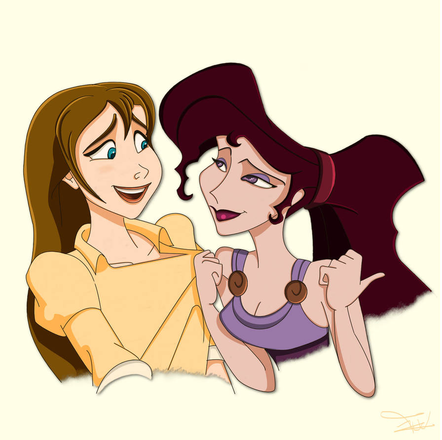 Jane Porter And Megara By Runescdt On Deviantart