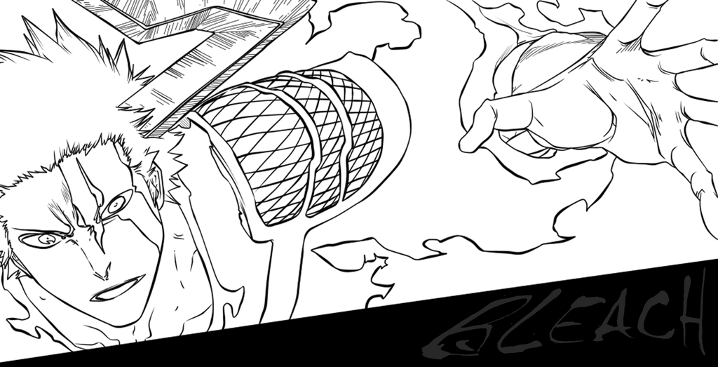 Bleach Line Art By Koldry On Deviantart