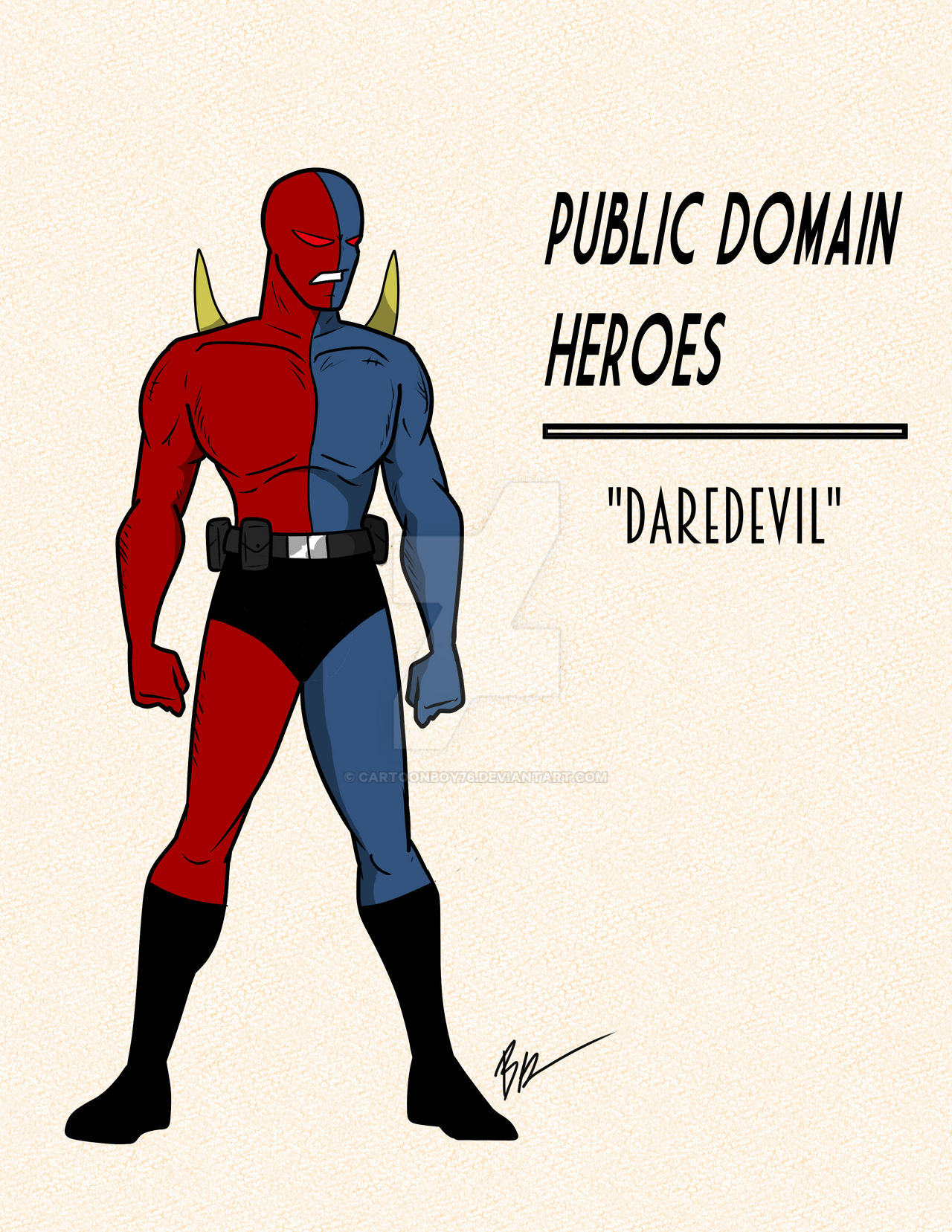 Public Domain Superheroes: Daredevil-1940 by Cartoonboy76 on DeviantArt Public Domain Superheroes: Daredevil-1940 by Cartoonboy76 on DeviantArt