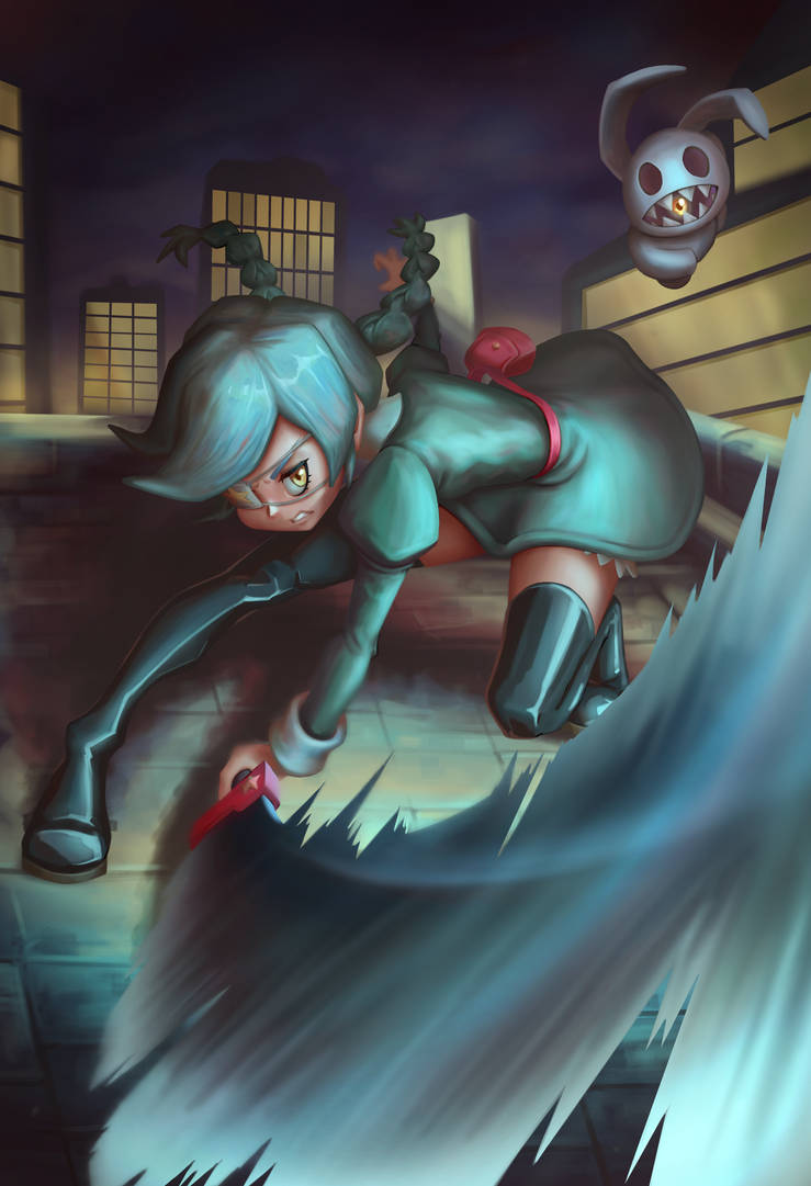 Skullgirls Annie Fanart By Usb2351 On Deviantart