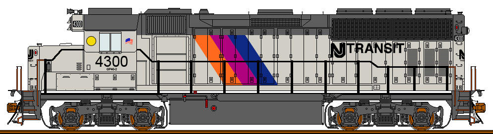 NJT GP40-2 4300 by sullivan1985 on DeviantArt