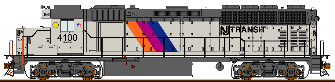 NJT GP40PH-2 4100 by sullivan1985 on DeviantArt