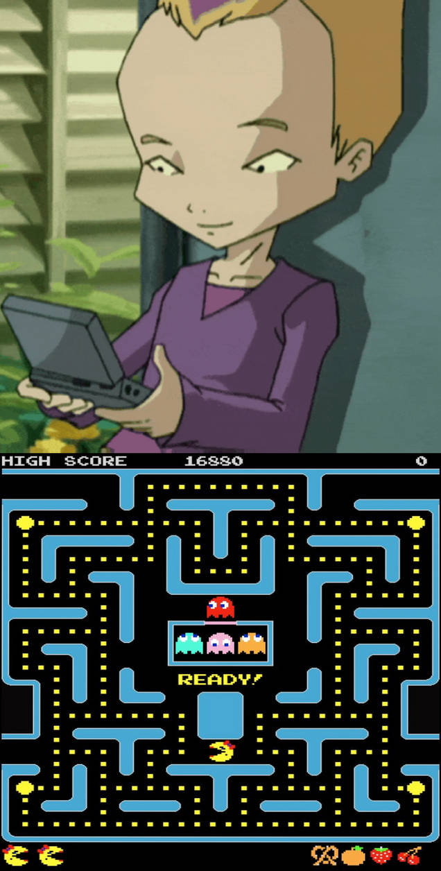 Odd Code Lyoko Playing Ms Pac Man By Darthbladerpegasus On Deviantart