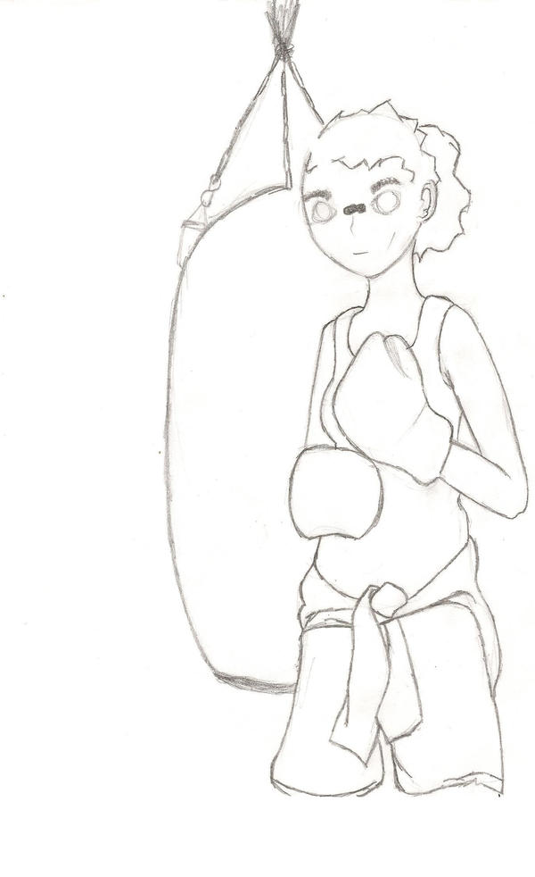 Boxer Girl By Clebert On Deviantart