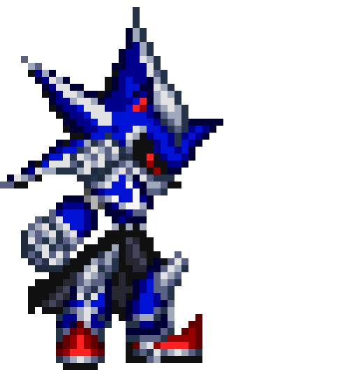 Neo Metal Sonic Dark Barrier Concept By Luis700535 On Deviantart