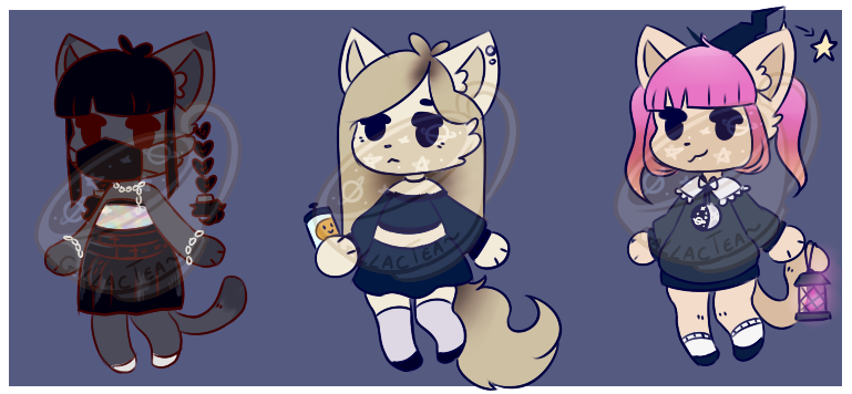 .: Closed // Chibi anthro adopts #003 :. by Gallactea on DeviantArt .: Closed // Chibi anthro adopts #003 :. by Gallactea on DeviantArt