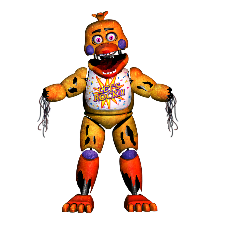 Withered rockstar chica by Freddydoom5 on DeviantArt Withered rockstar chica by Freddydoom5 on DeviantArt