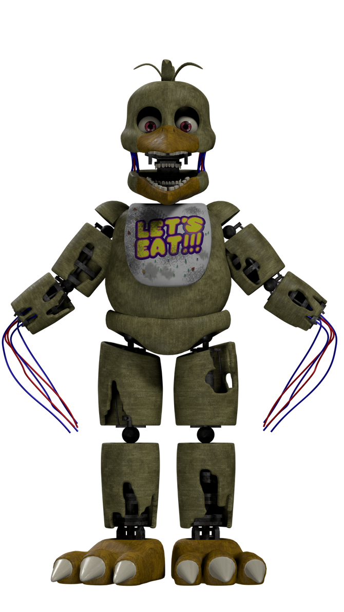 Withered Chica By Freddydoom5 On Deviantart