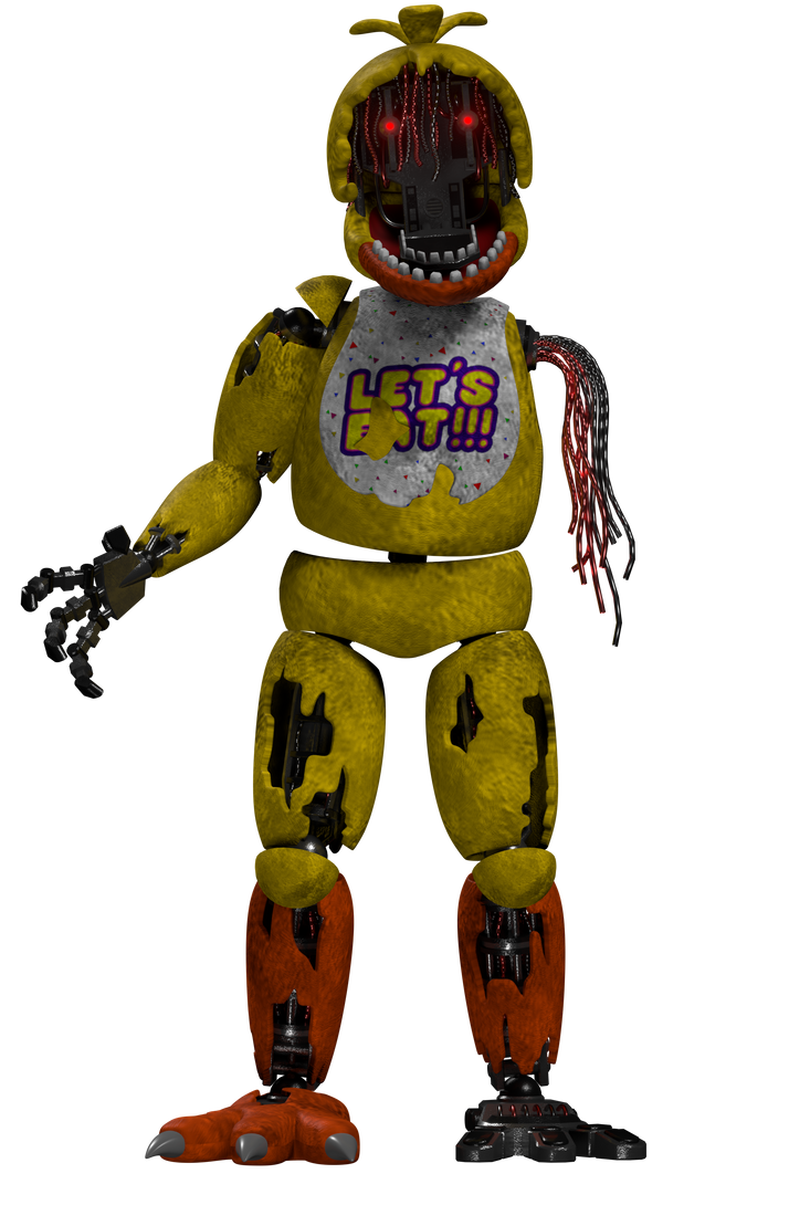 Withered Chica By Freddydoom5 On Deviantart
