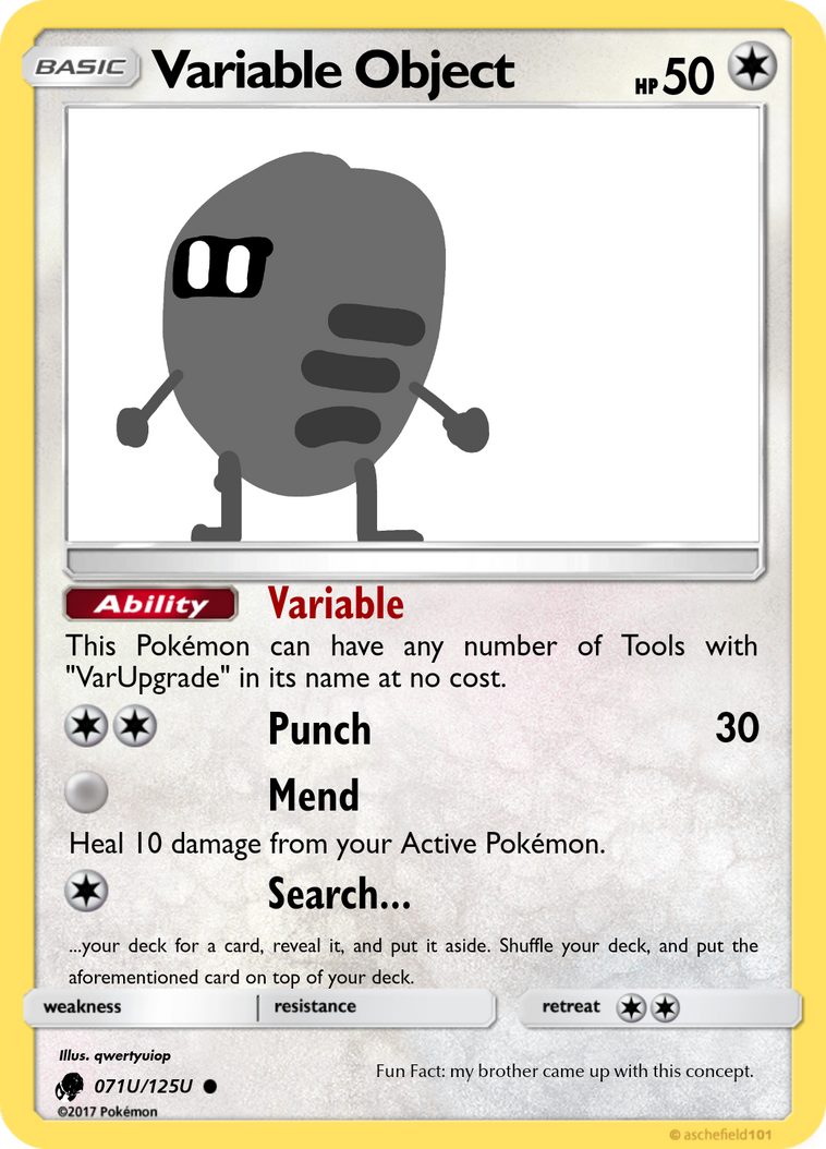 Variable Object By Qwertyuiop265000 On Deviantart