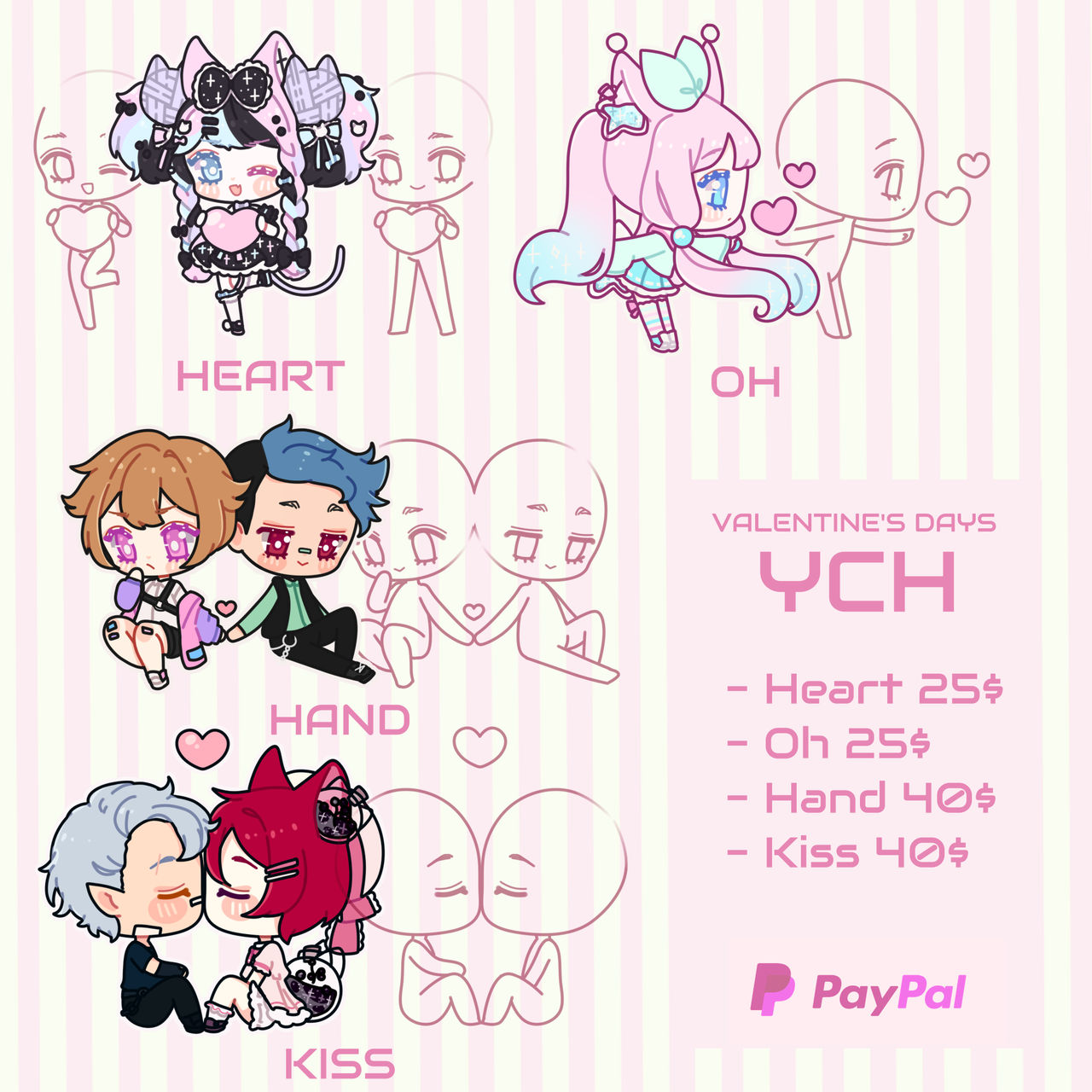 YCH | VALENTINE'S DAY | OPEN by suit-su on DeviantArt YCH | VALENTINE'S DAY | OPEN by suit-su on DeviantArt