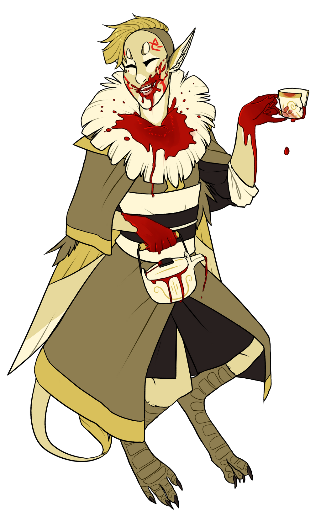 Messy Eater By Tempest Bound On Deviantart