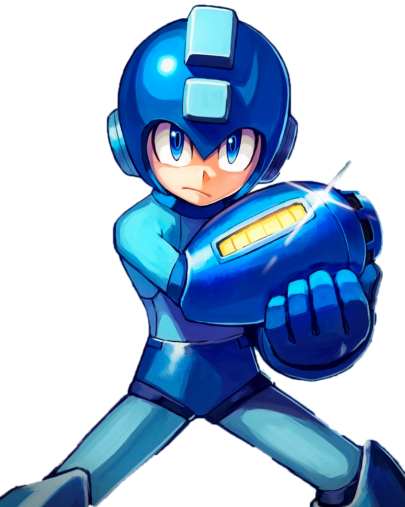 Megaman Render By Rayluishdx2 On Deviantart