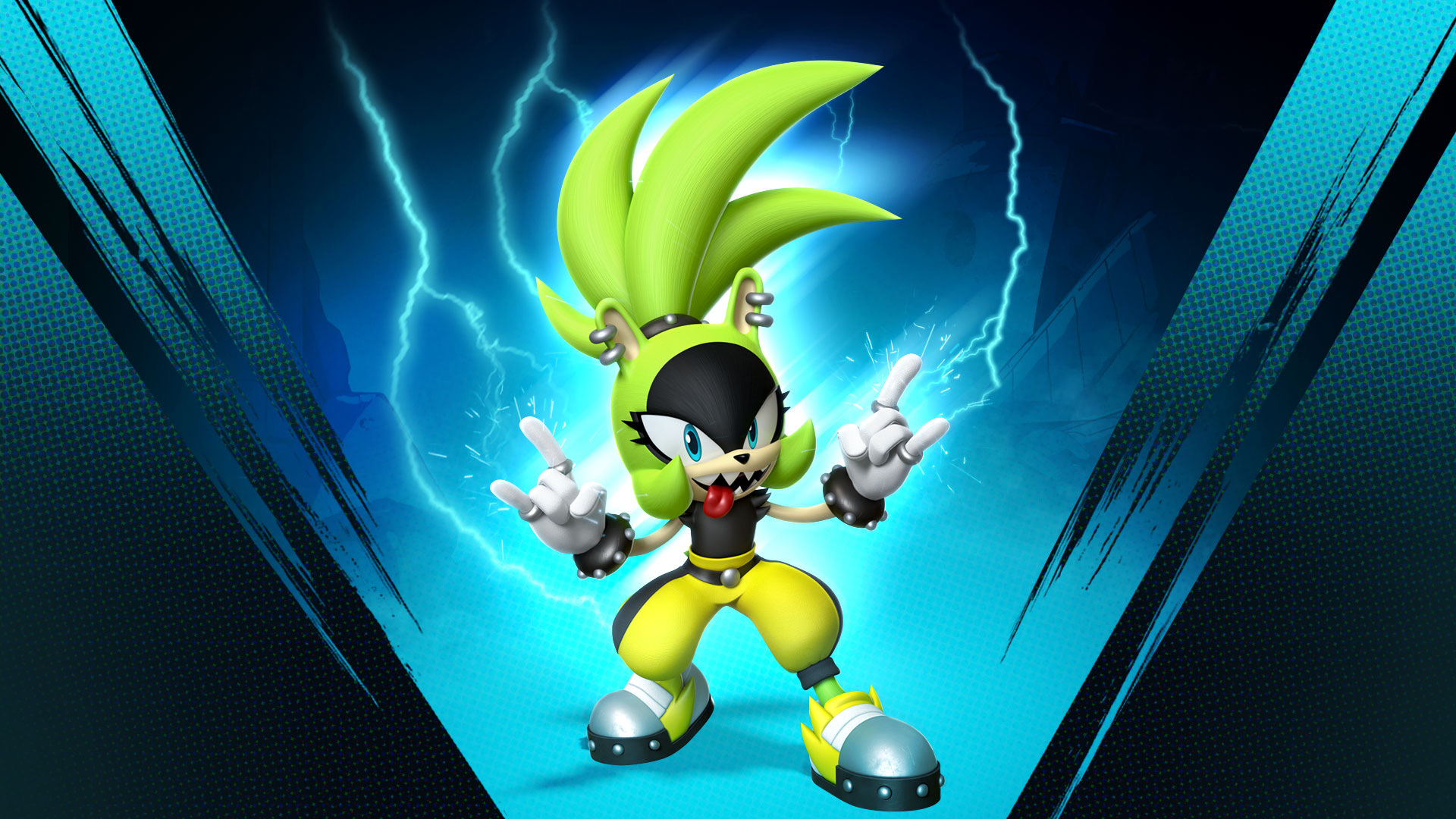 Surge the Tenrec official render by 13ComicFan on DeviantArt Surge the Tenrec official render by 13ComicFan on DeviantArt