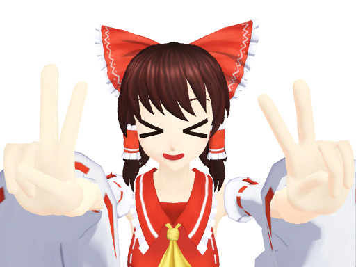 Mmd Reimu By Aisudesu03 On Deviantart