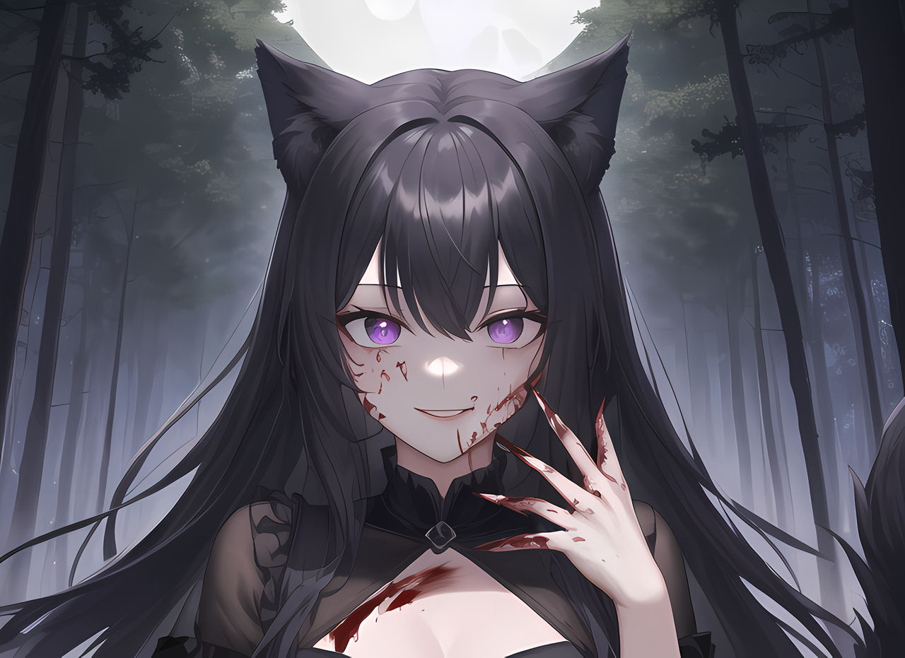 Wolf Girl On Hunt By Imzigs On Deviantart