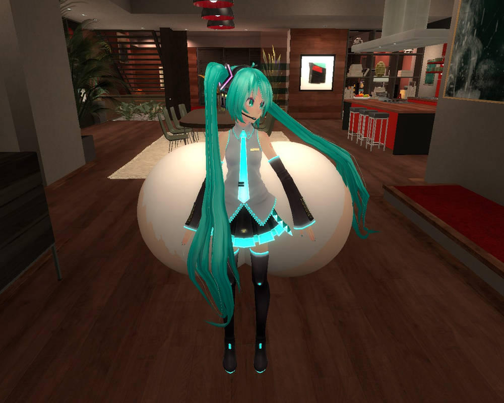 Big Booty Miku By Sorandism On Deviantart