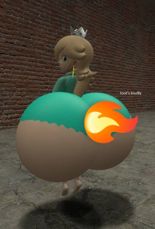 Rosalina Farting Out Fire By Sorandism On Deviantart