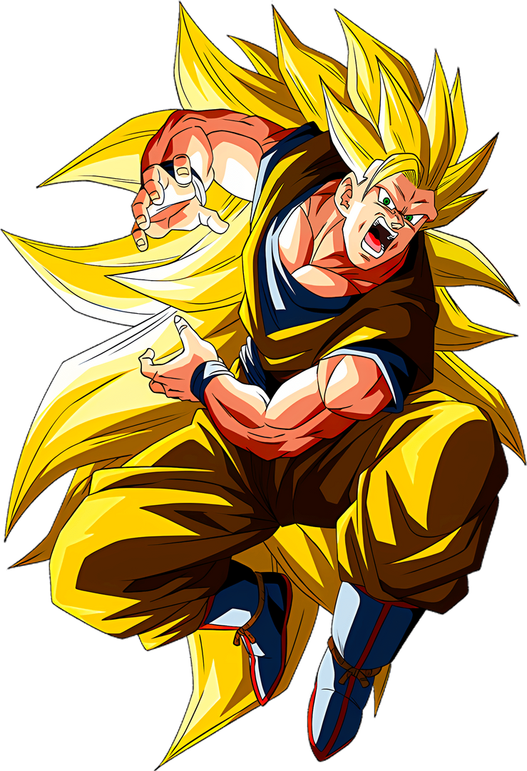 Ssj3 Son Goku Render By Zanninrenders On Deviantart