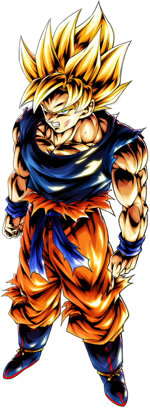 SSJ Son Goku Namek Saga Render by ZanninRenders on DeviantArt SSJ Son Goku Namek Saga Render by ZanninRenders on DeviantArt