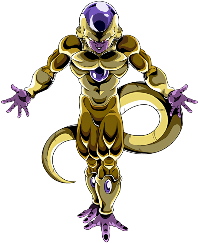Golden Frieza Render By Zanninrenders On Deviantart