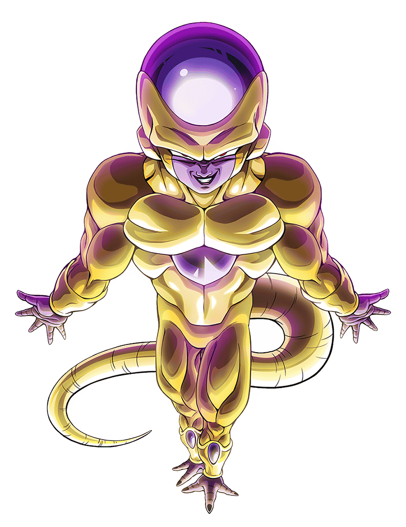Golden Frieza Render By Zanninrenders On Deviantart