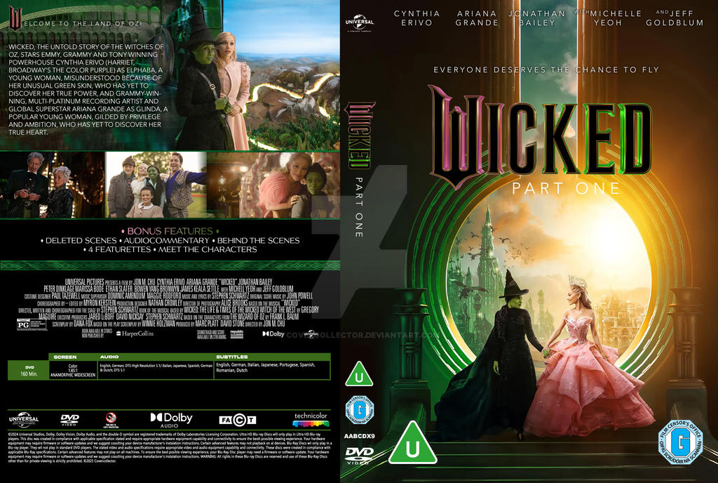 Wicked Dvd Cover By Covercollector On Deviantart