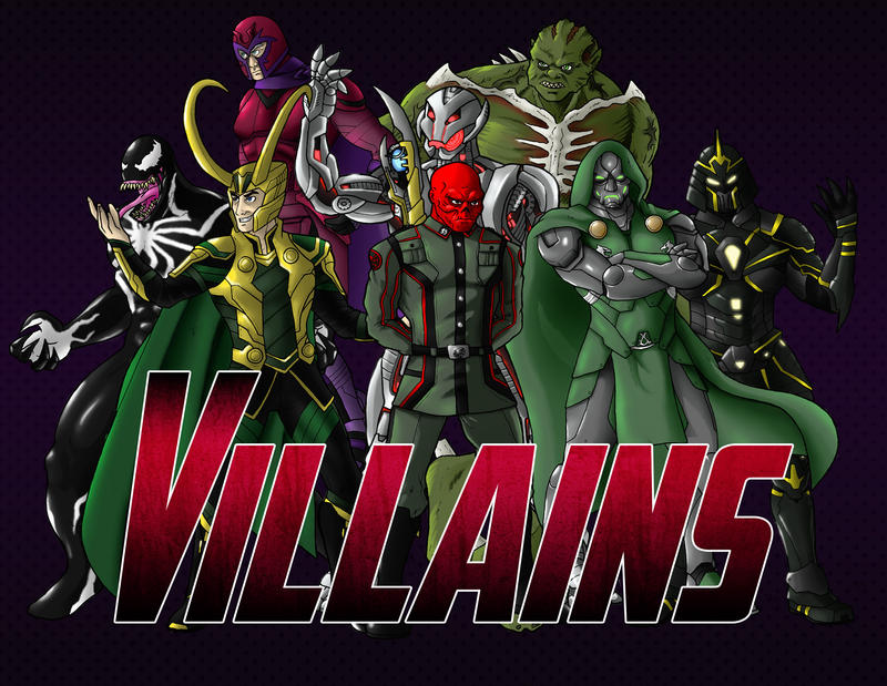 Marvel Villains Wave 1 By Dread Softly On Deviantart