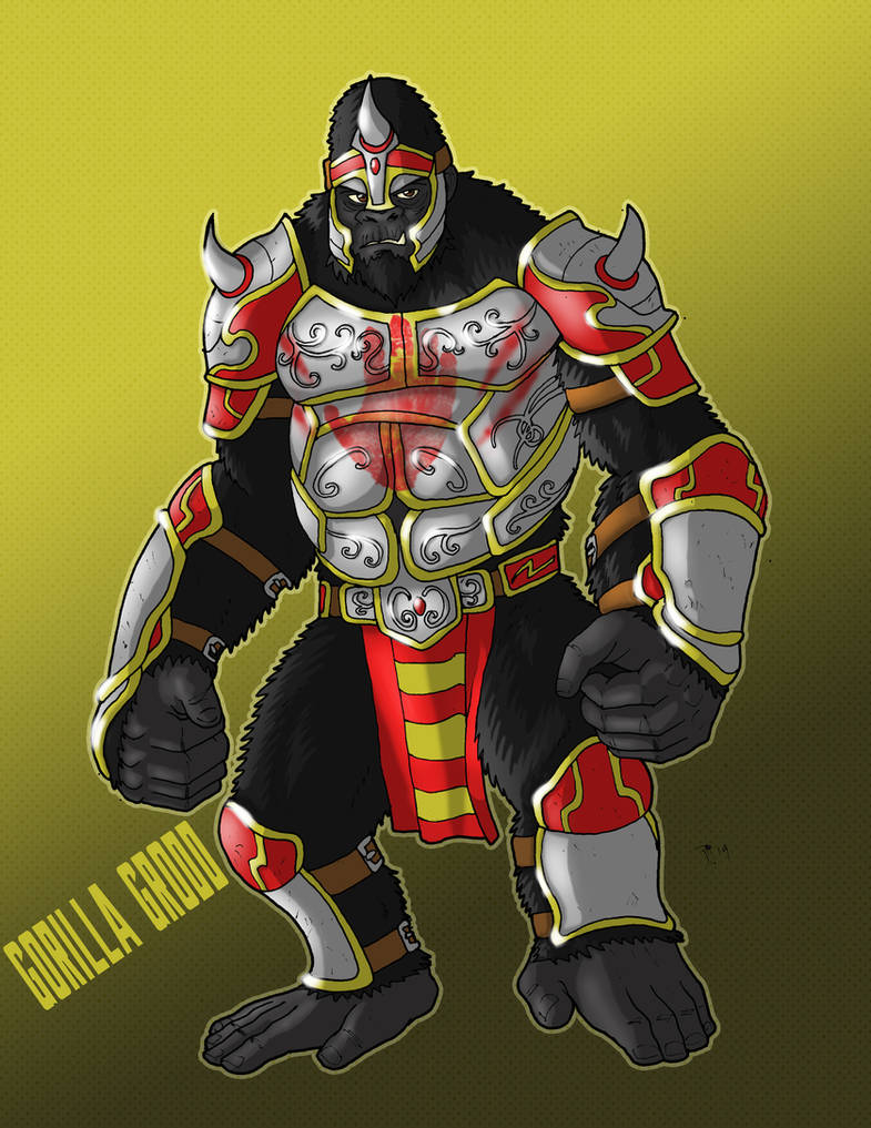 Dc Gorilla Grodd By Dread Softly On Deviantart