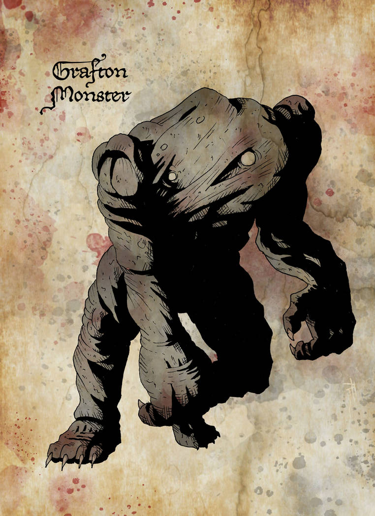 Day 10 Grafton Monster By Dread Softly On Deviantart