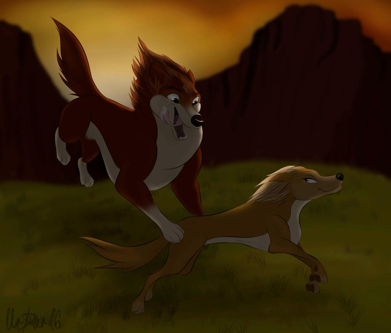 Alpha And Omega Garth And Kate By Urdar16 On Deviantart