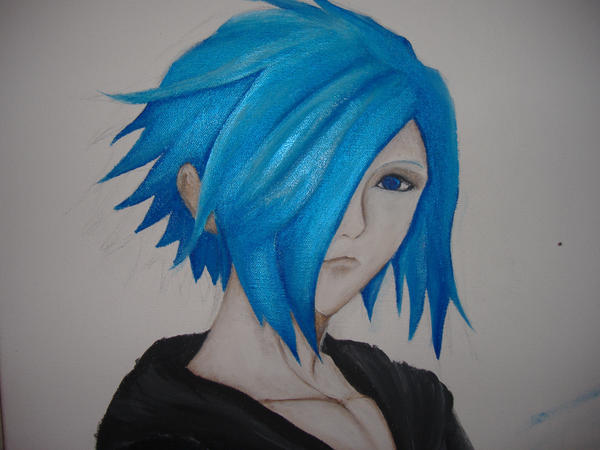 Zexion painting by Anki-chan on DeviantArt