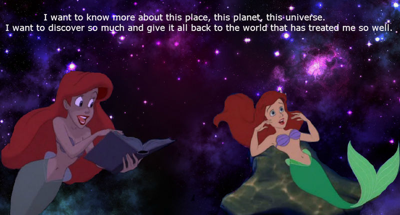 Ariel Wants To Discover By Aleahdani On Deviantart