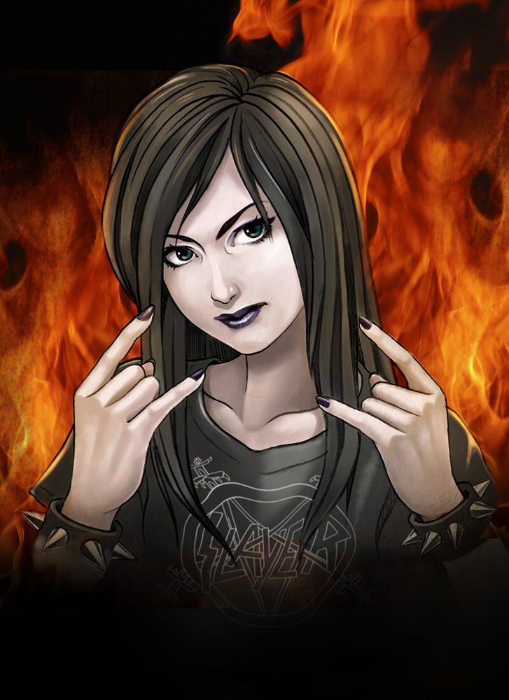 Heavy Metal Girl By Eijisaeki On Deviantart