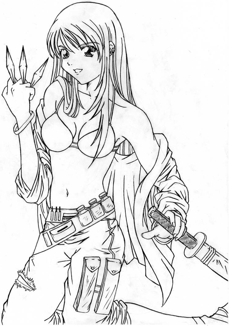 Sexy Warrior By Grimoire666 On Deviantart