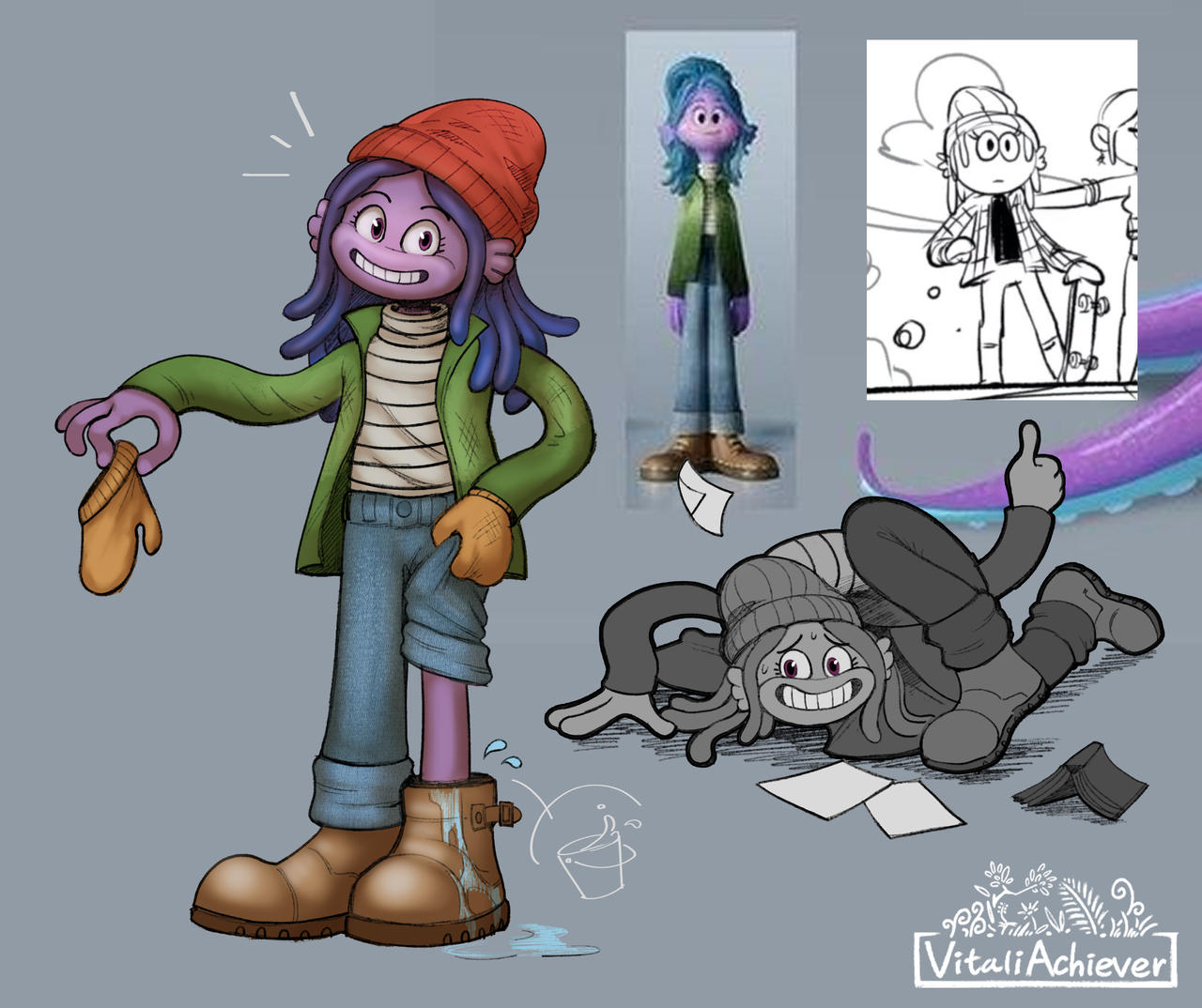 Early Ruby Gillman Fanart By Vitaliachiever On Deviantart