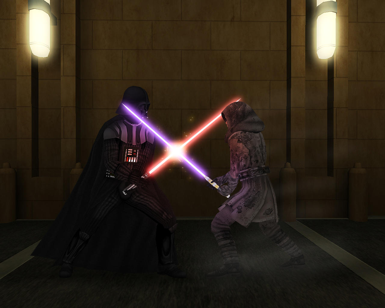 Clashing Blades By Shenlongkazama On Deviantart