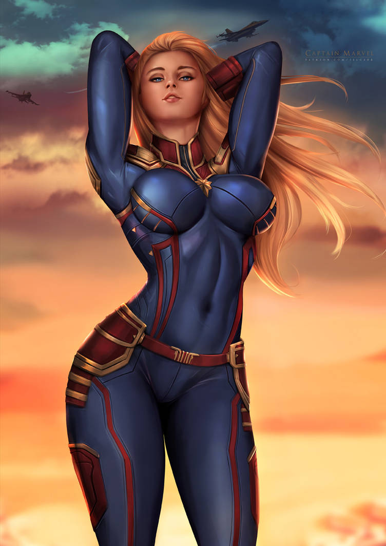 Captain Marvel By Felox08 On Deviantart