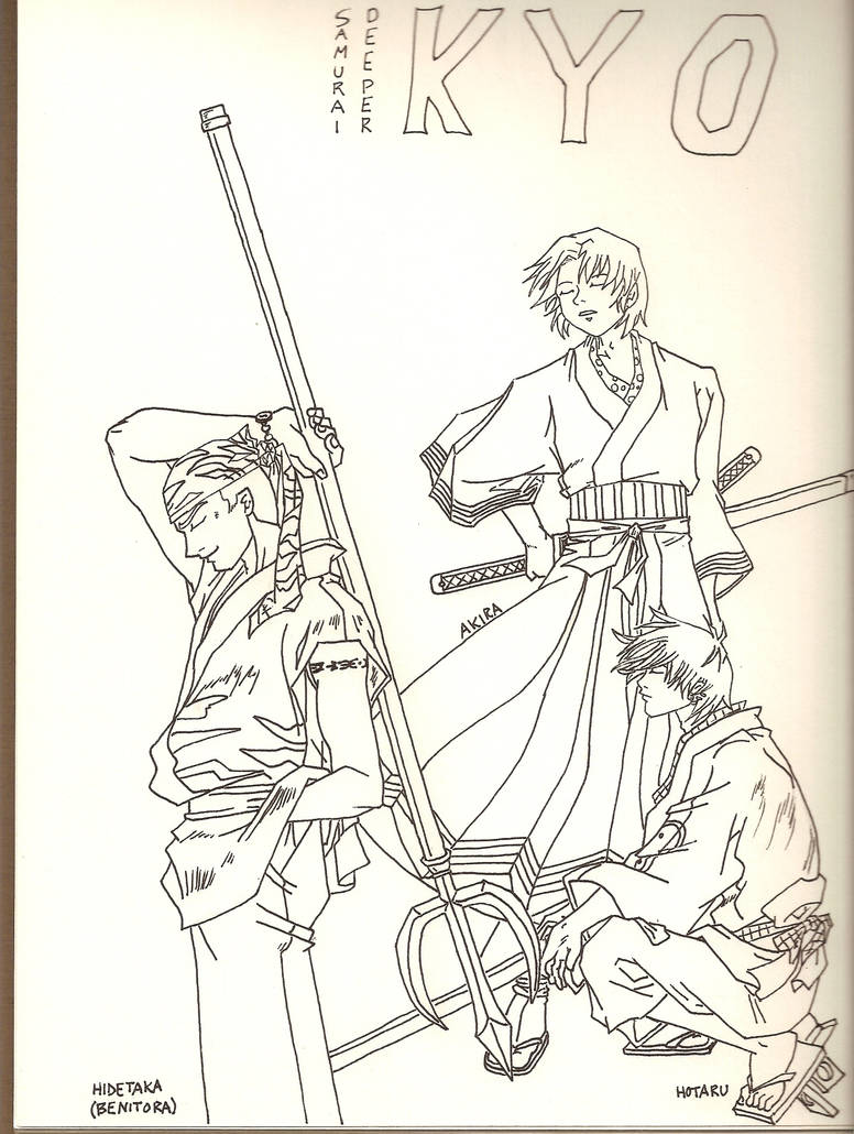 Akira, Benitora, and Hotaru by Marle1010 on DeviantArt