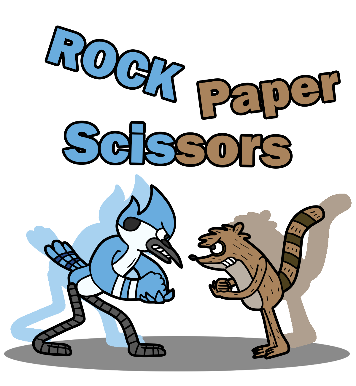 Regular Show Mordecai And Rigby By HeyThereBabu On DeviantArt regular-show-mordecai-and-rigby-by-heytherebabu-on-deviantart
