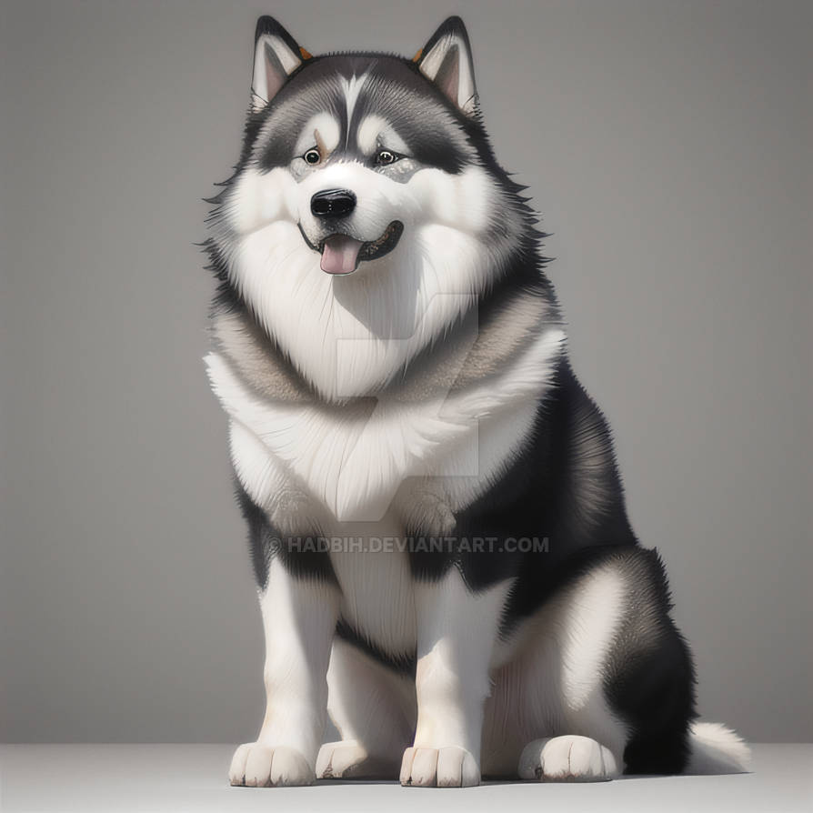Alaskan Malamute By Hadbih On Deviantart