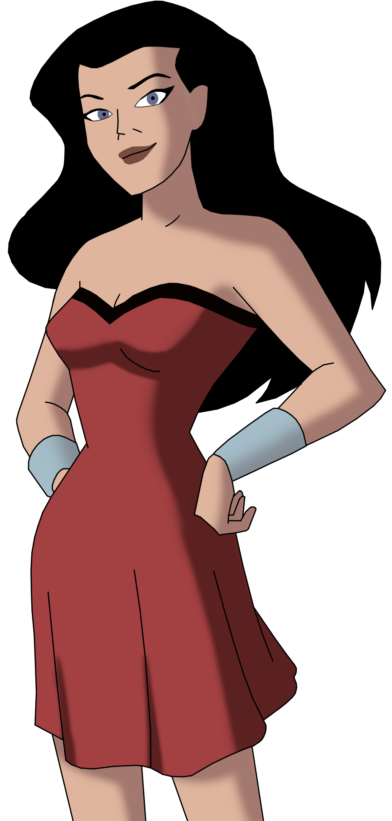Wonder Woman in Dress by CaptainEdwardTeague on DeviantArt Wonder Woman in Dress by CaptainEdwardTeague on DeviantArt