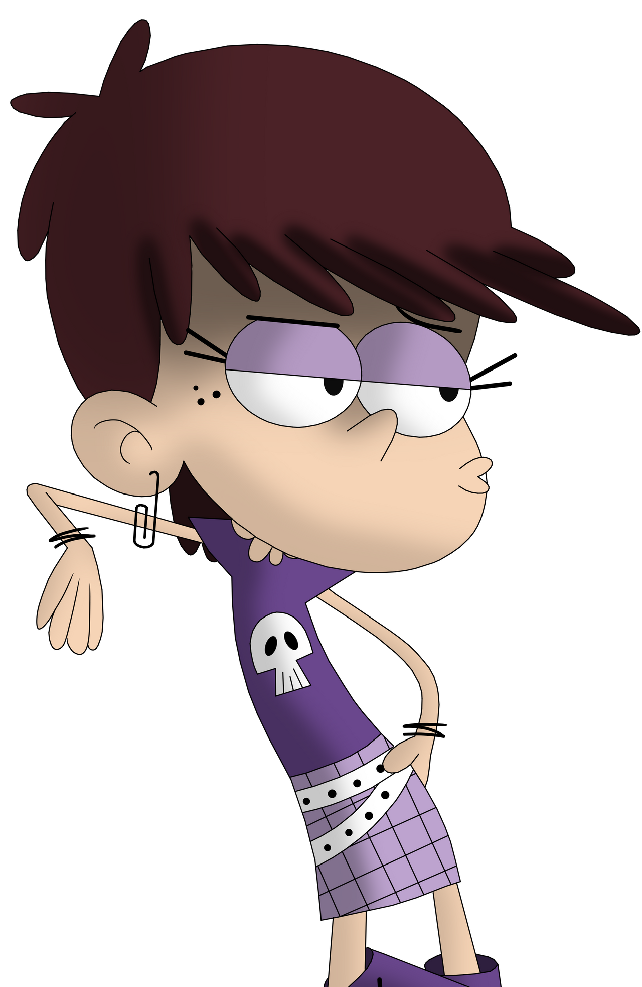 Luna Loud Waiting By Captainedwardteague On Deviantart